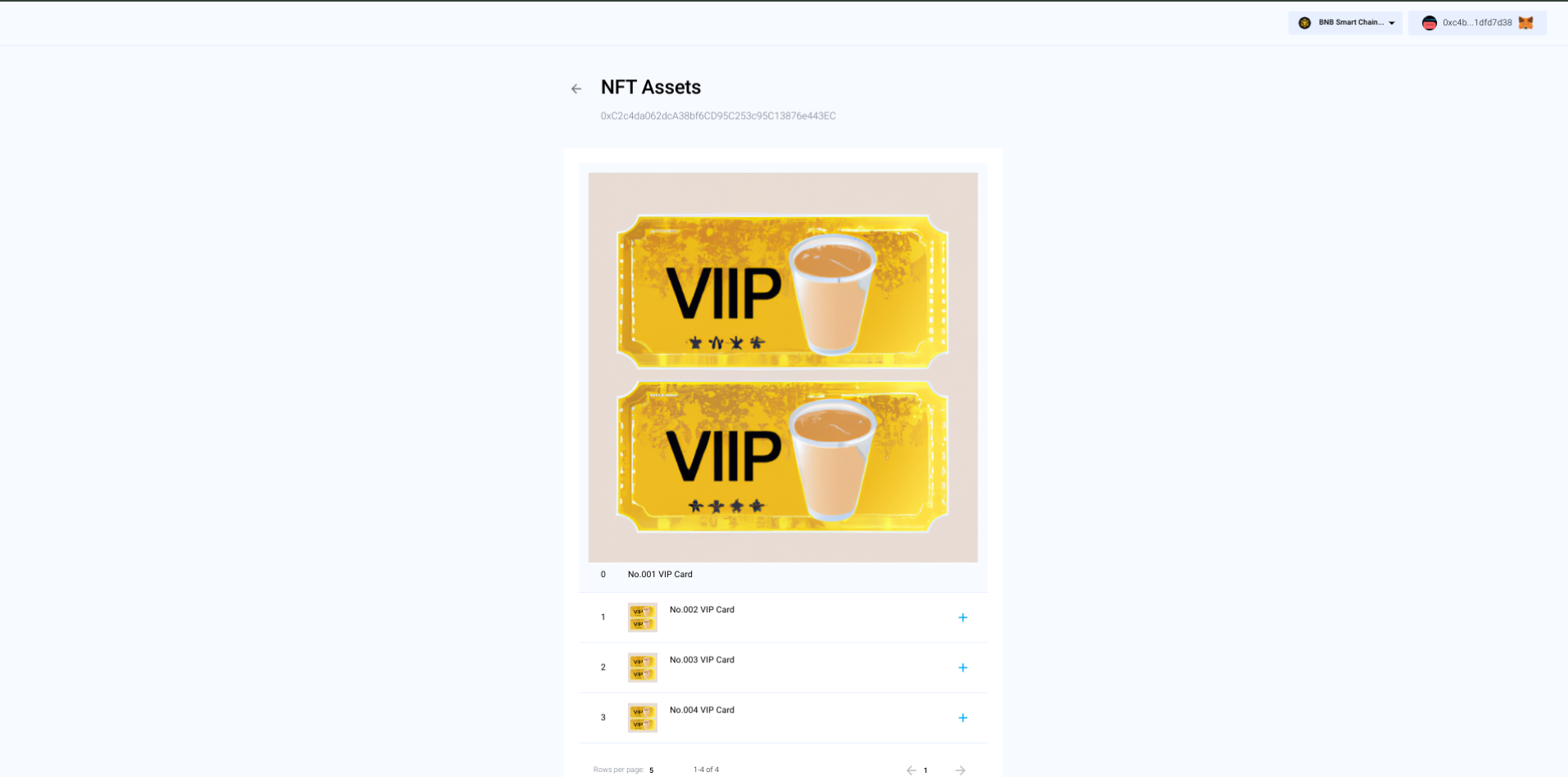 Showcase - NFT Loyalty Programs Tokenization Tutorial